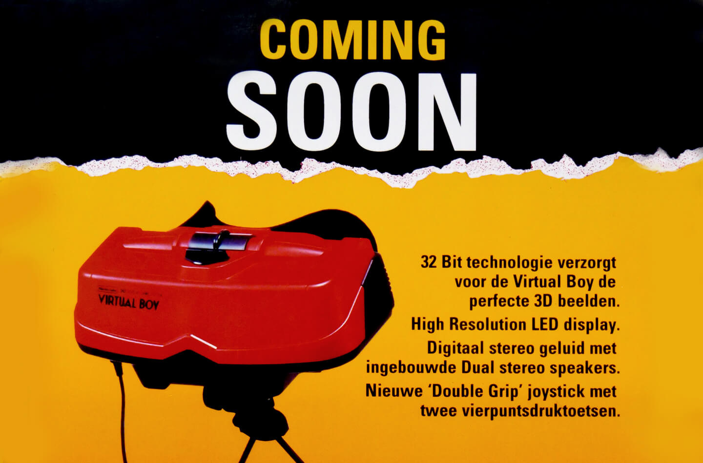 Nintendo Virtual Boy spelcomputer met 3D bril | LetsGoDigital