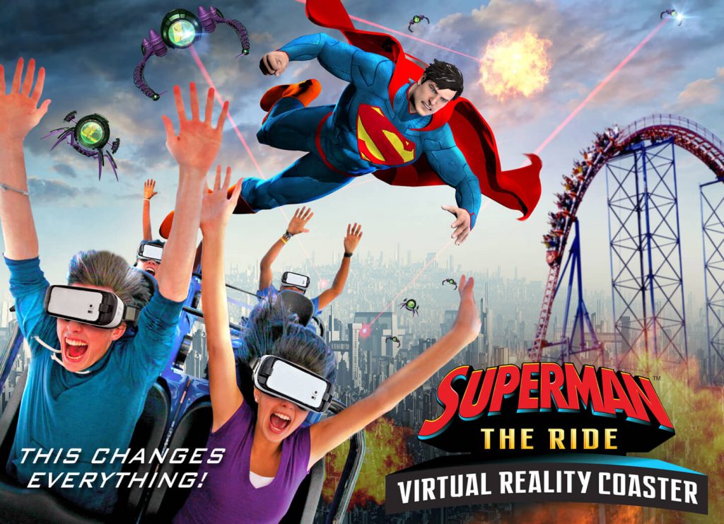 Six Flags pretparken met Superman attracties | LetsGoDigital