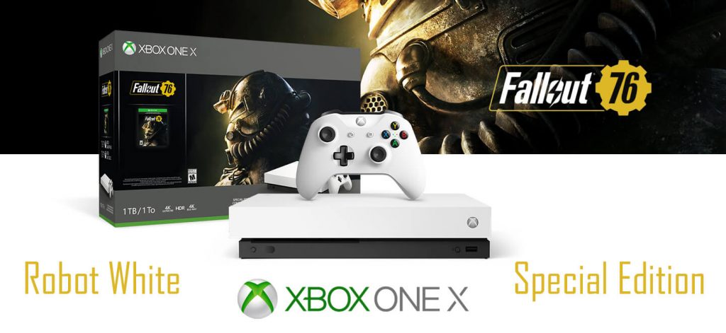 Microsoft Xbox One X Robot White Special Edition | LetsGoDigital
