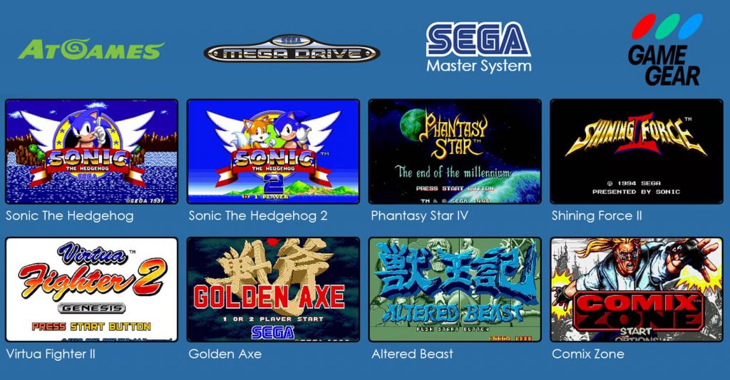 Sega Mega Drive Flashback spelcomputer met retro games | LetsGoDigital