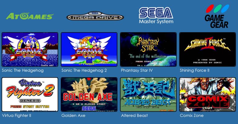 Sega Mega Drive Flashback spelcomputer met retro games | LetsGoDigital