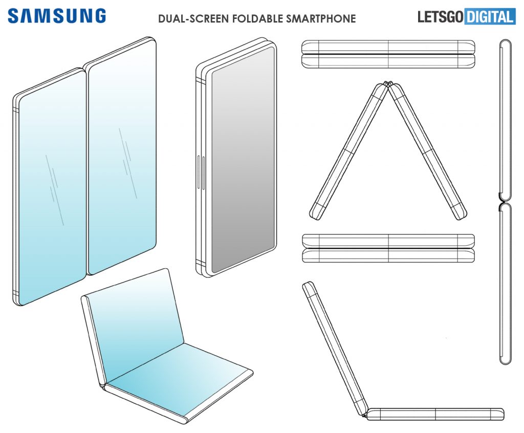 Samsung dual-screen opvouwbare smartphone | LetsGoDigital