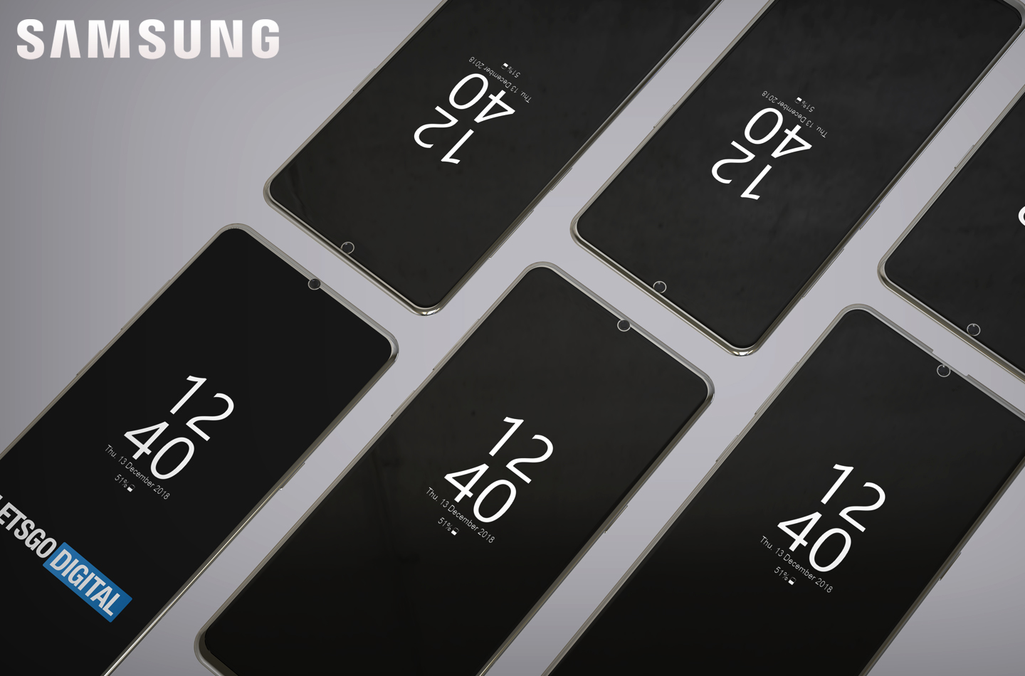 Samsung Galaxy telefoon met nieuwe notch varianten | LetsGoDigital