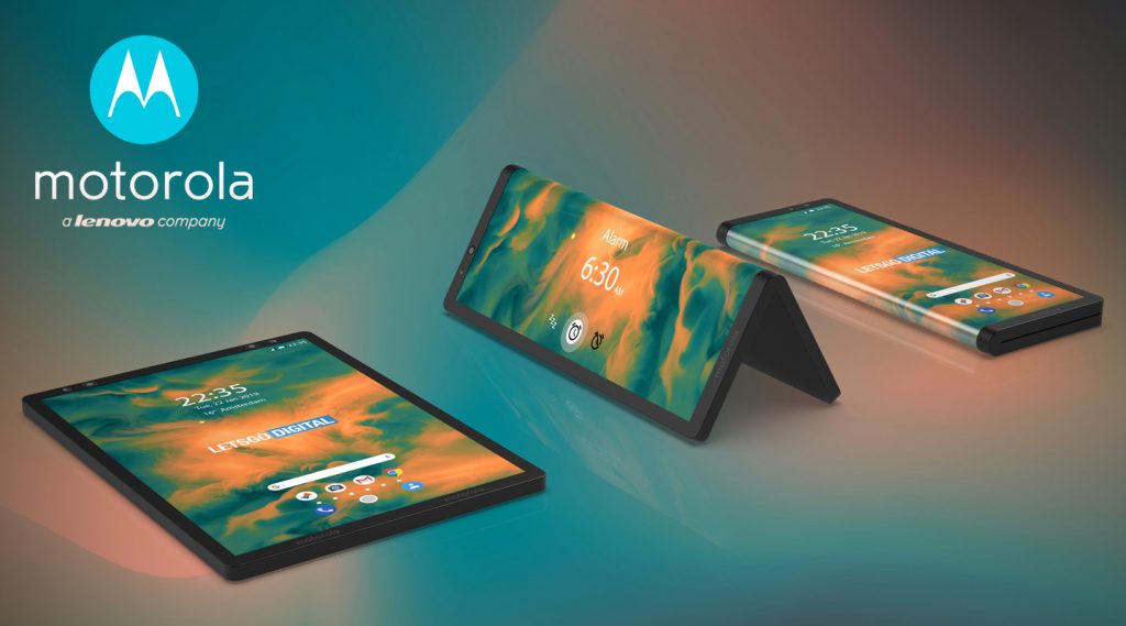 Opvouwbare smartphone van Motorola met unieke bediening | LetsGoDigital