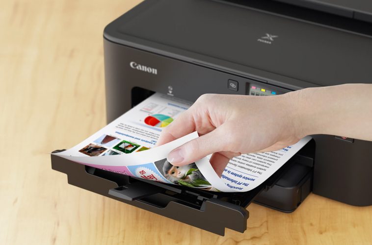 Canon PIXMA TS705 printer met 5 afzonderlijke inktcartridges ...