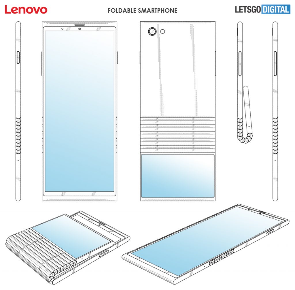 Lenovo opvouwbare smartphone met tweede display | LetsGoDigital