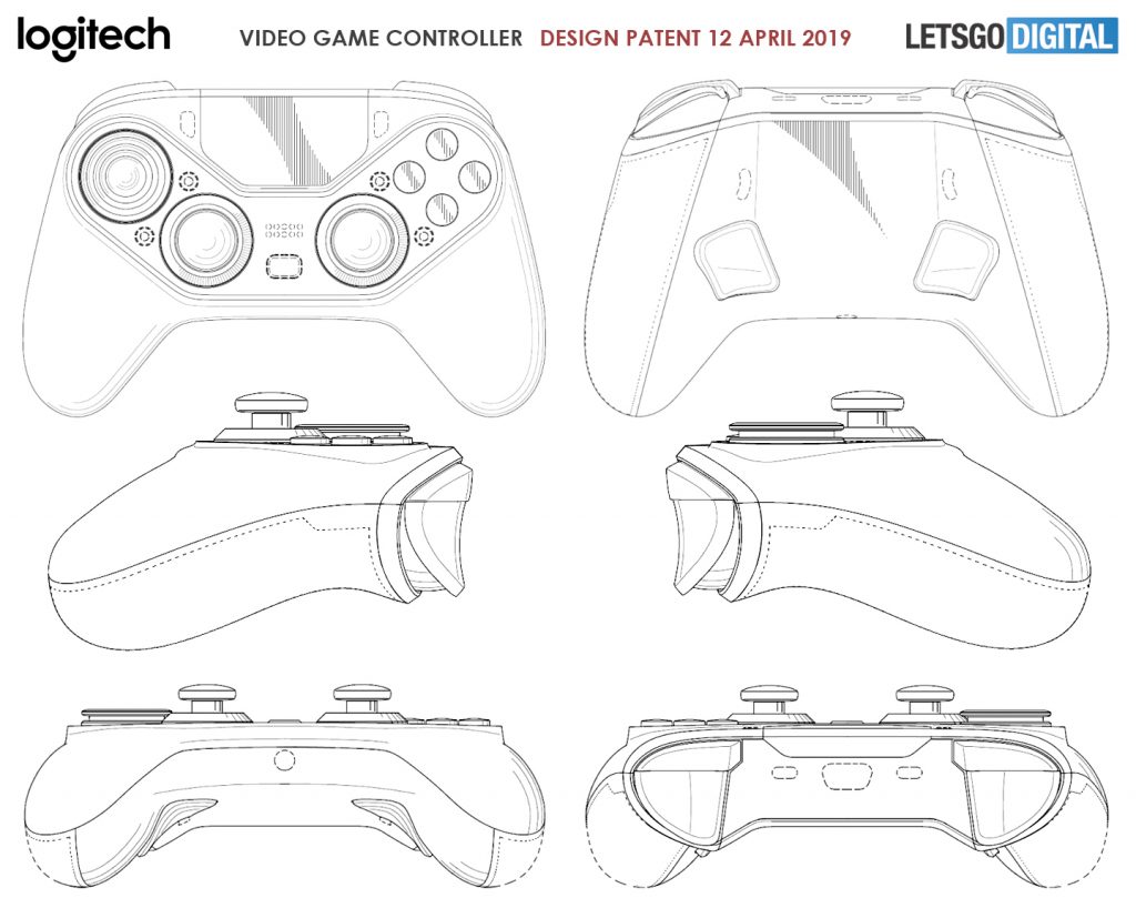 Logitech gamepad met touchpad | LetsGoDigital