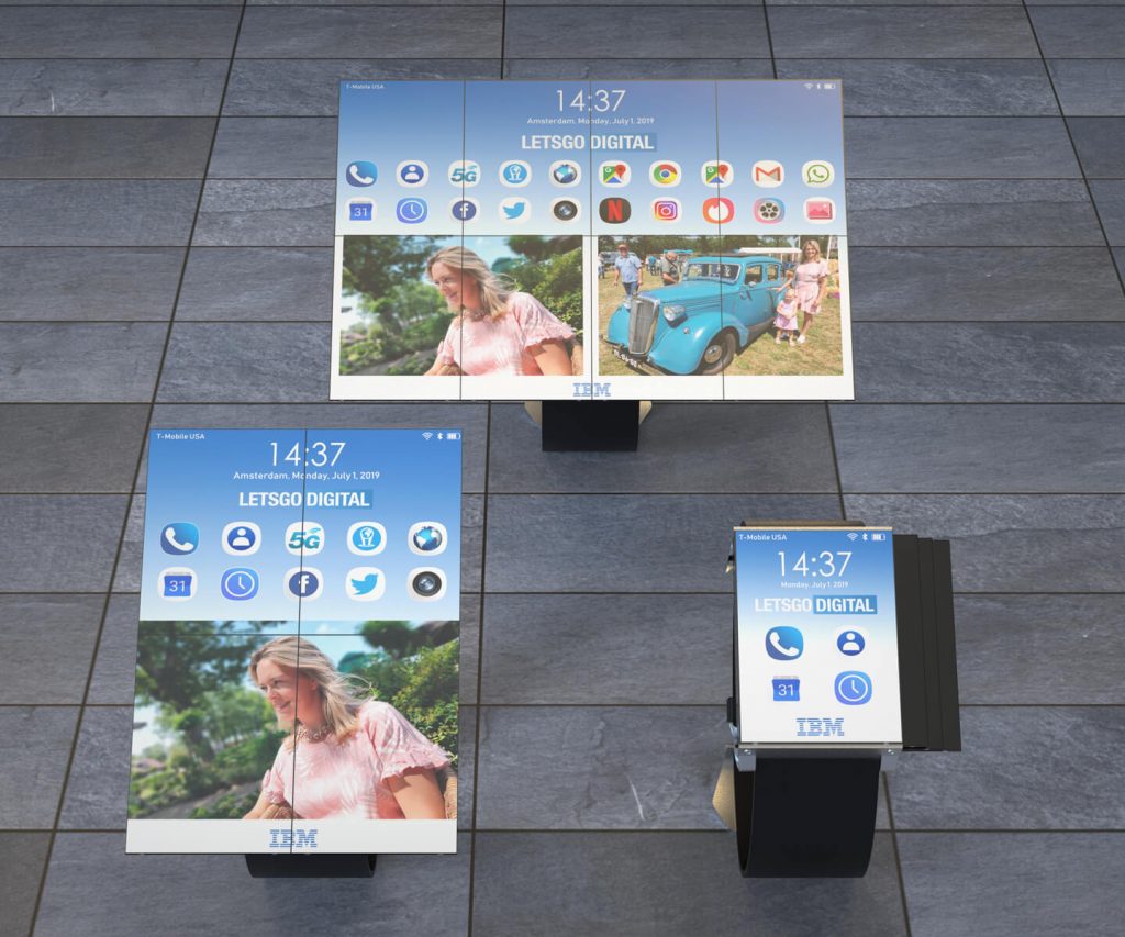 IBM smartwatch vouwt uit tot smartphone én tablet | LetsGoDigital