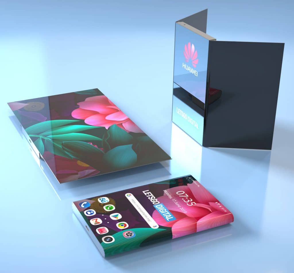 Opvouwbare telefoon van Huawei vouwt anders dan Mate X | LetsGoDigital