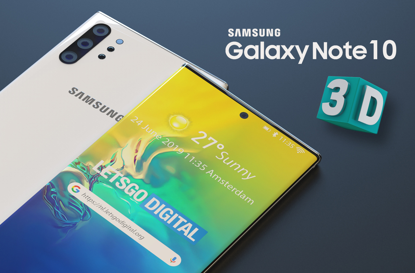 Make & Play 3D met ToF camera van Samsung Galaxy Note 10 | LetsGoDigital