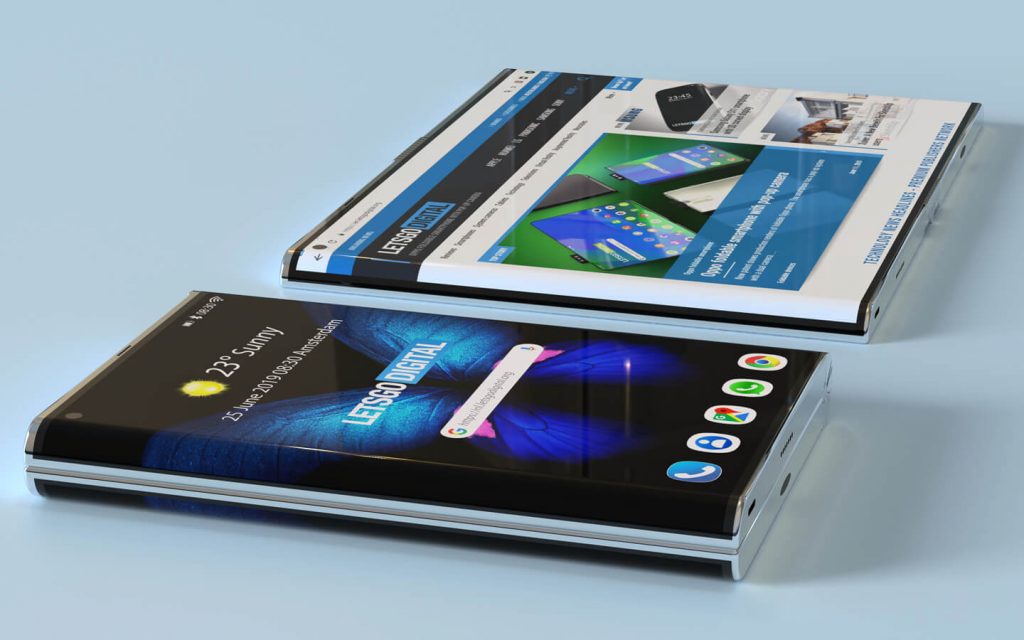 Samsung Galaxy vouwtelefoon met edge display | LetsGoDigital