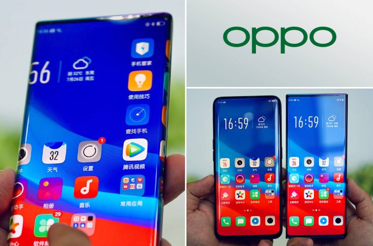 Oppo telefoon met curved display en under-screen camera | LetsGoDigital