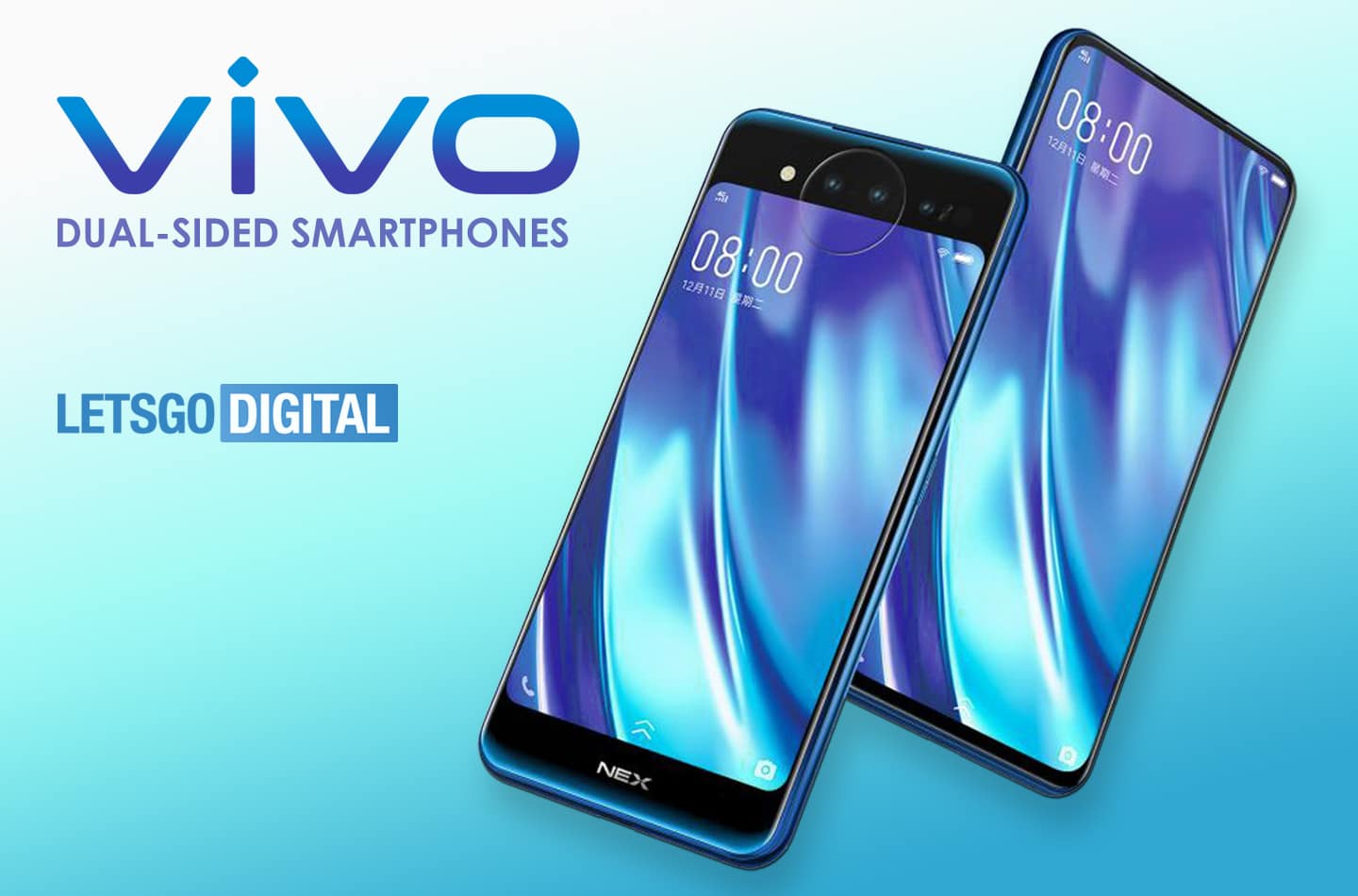 Dubbelzijdige smartphone van Vivo met LED ring | LetsGoDigital