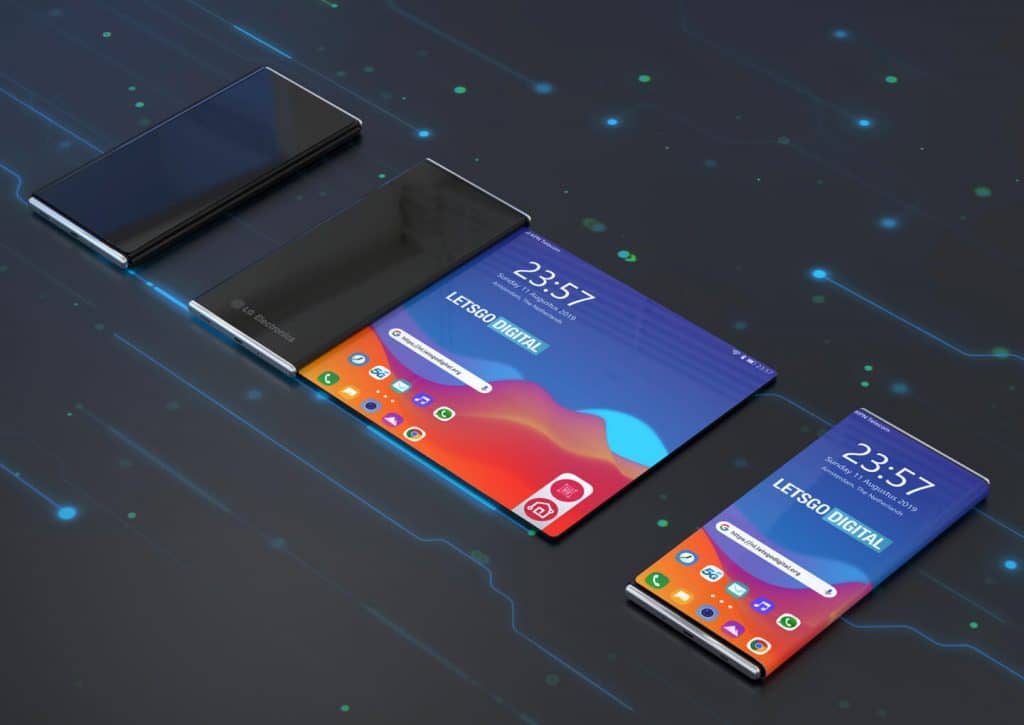 Oprolbare smartphone van LG is een dubbelzijdig toestel | LetsGoDigital