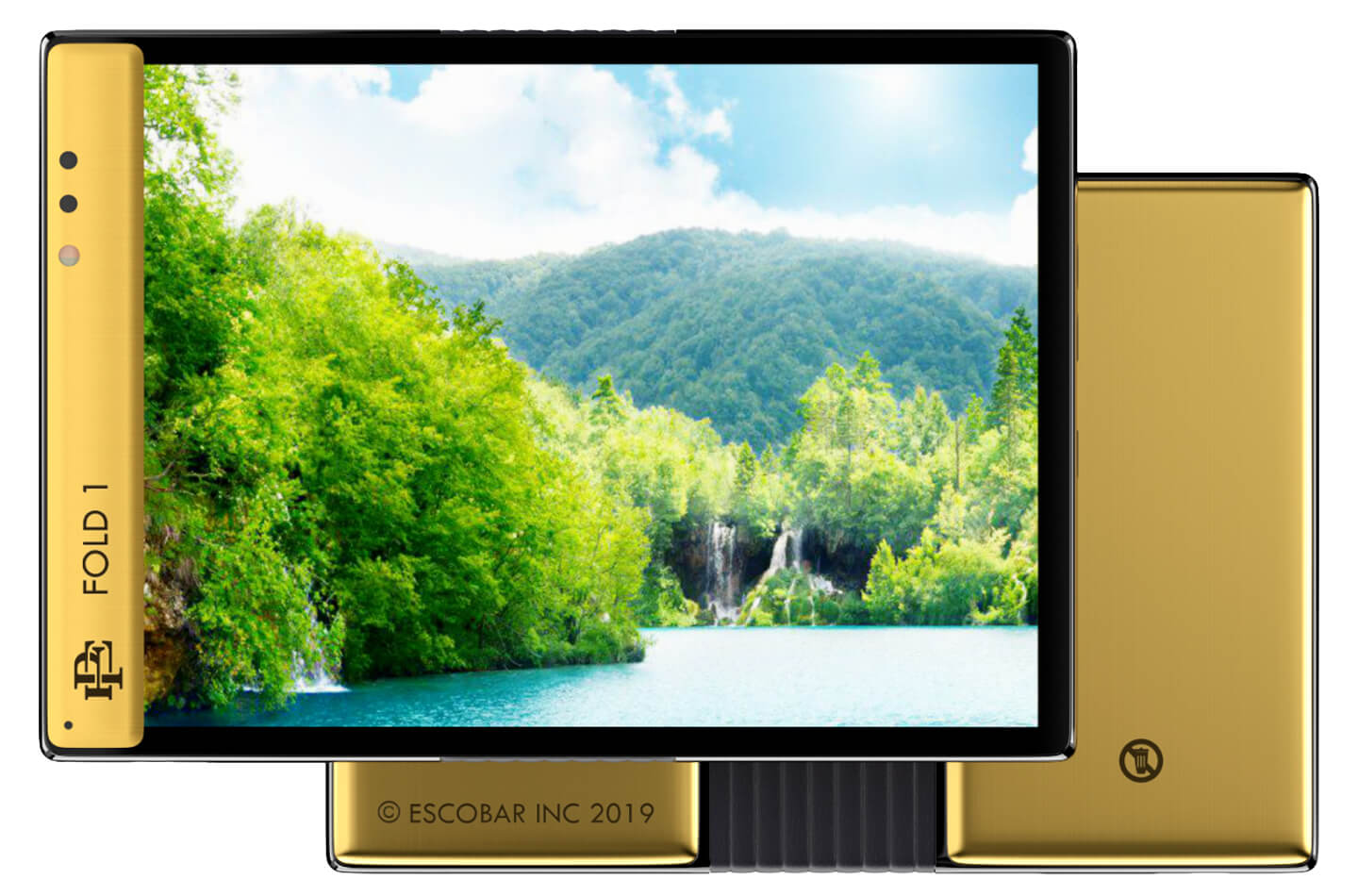 Escobar Fold 1 is de goedkoopste opvouwbare smartphone ooit | LetsGoDigital