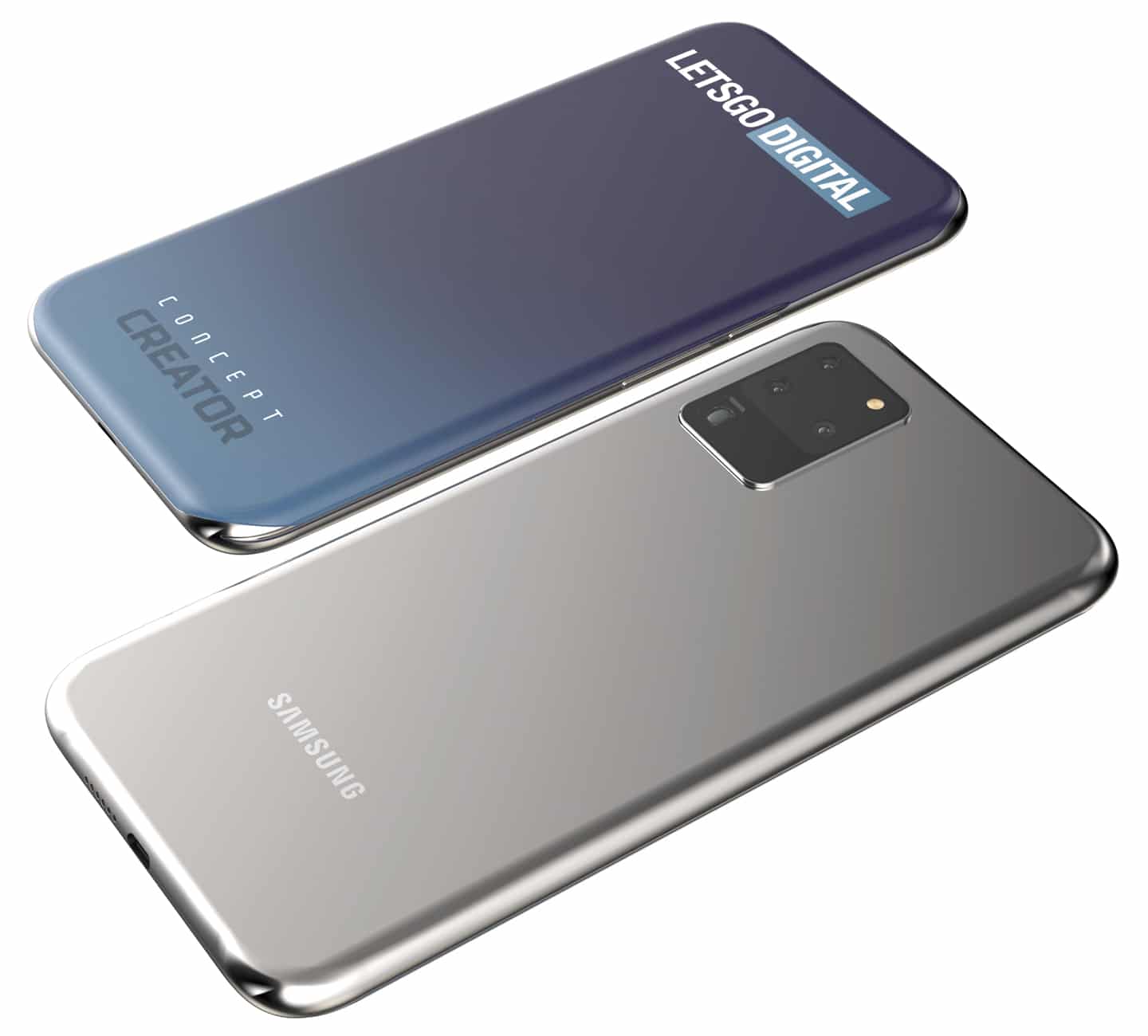 Samsung’s patent application shows a phone with quad curved display