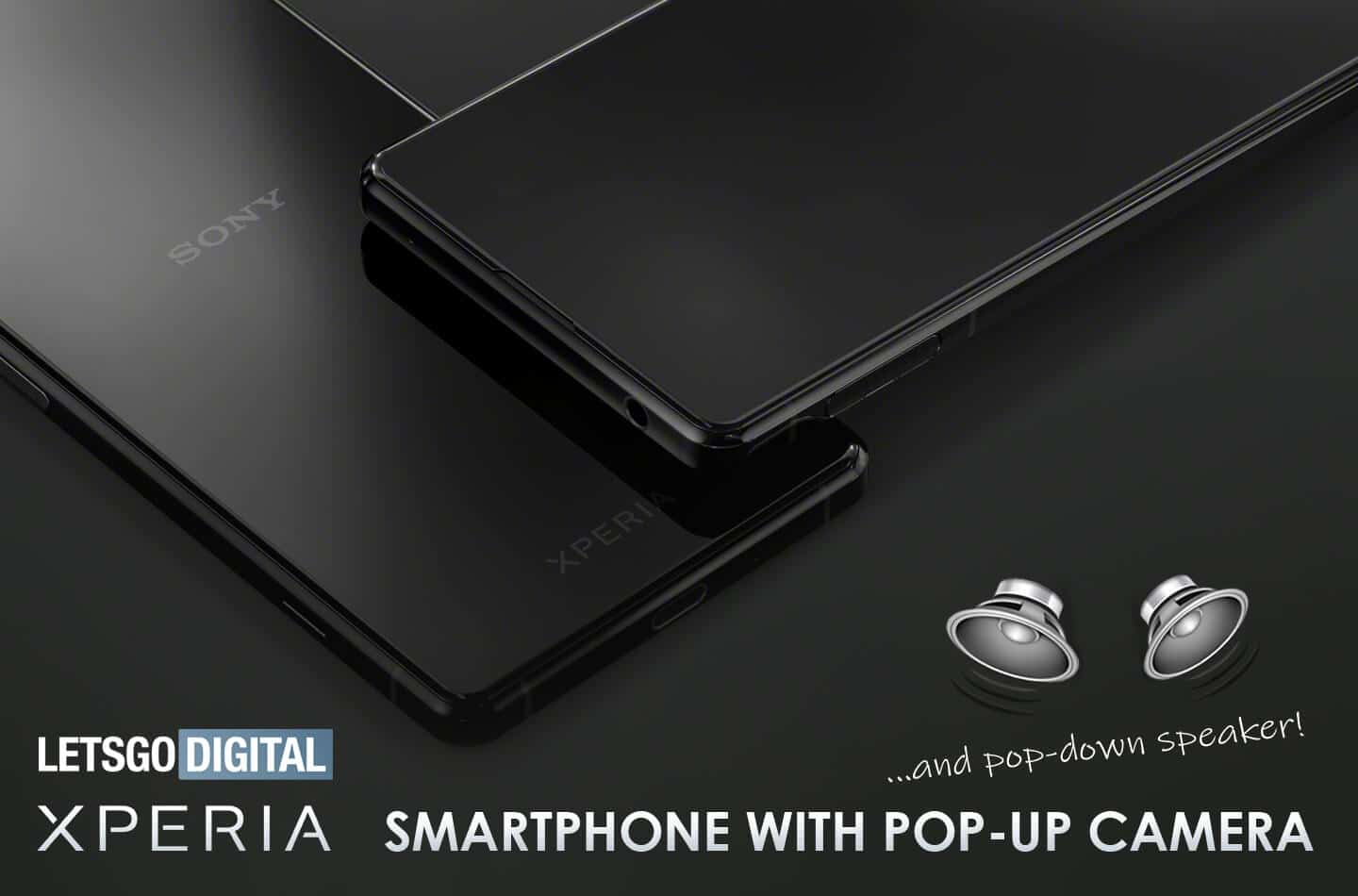 Sony Xperia smartphone met pop-up camera en speaker | LetsGoDigital
