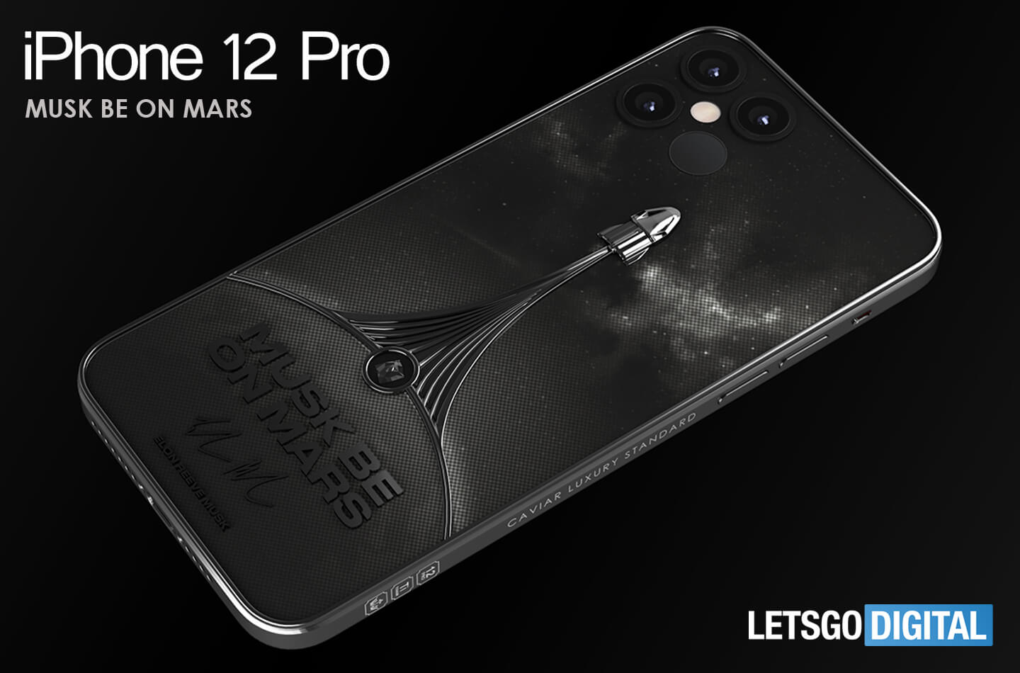 iPhone 12 Pro Concept smartphone van Caviar | LetsGoDigital