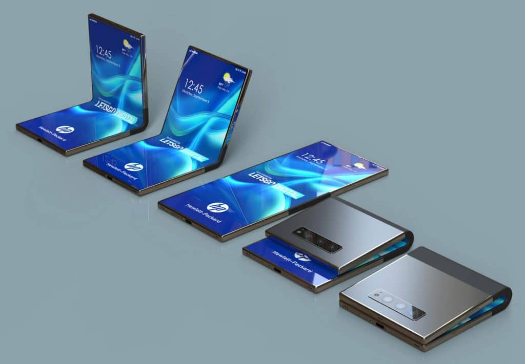 Opvouwbare telefoon van HP is ook een clamshell toestel | LetsGoDigital
