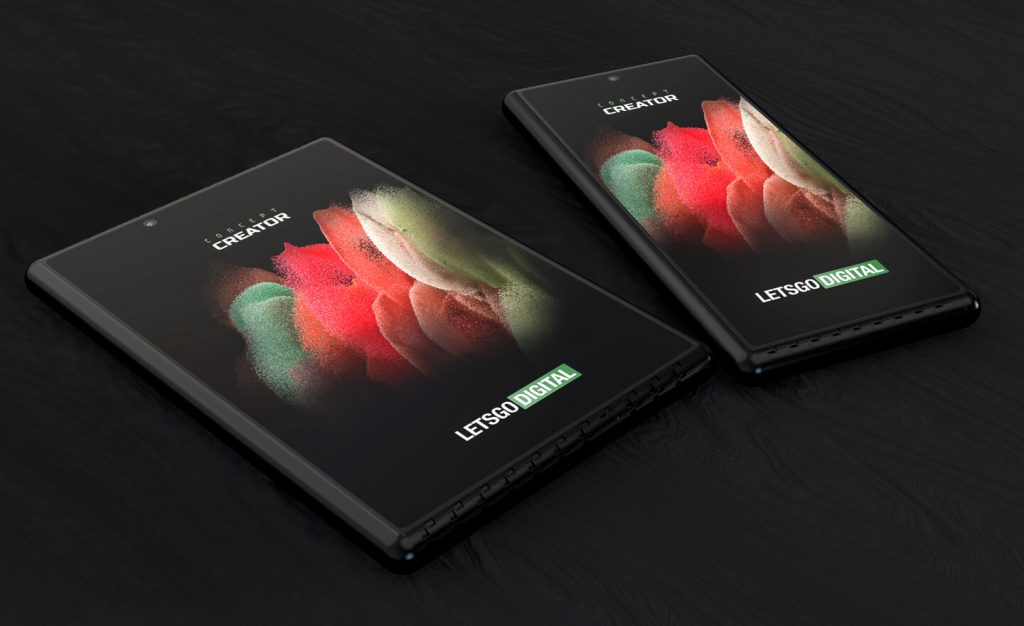 Samsung Dual Slide smartphone met Galaxy S21 camera design | LetsGoDigital