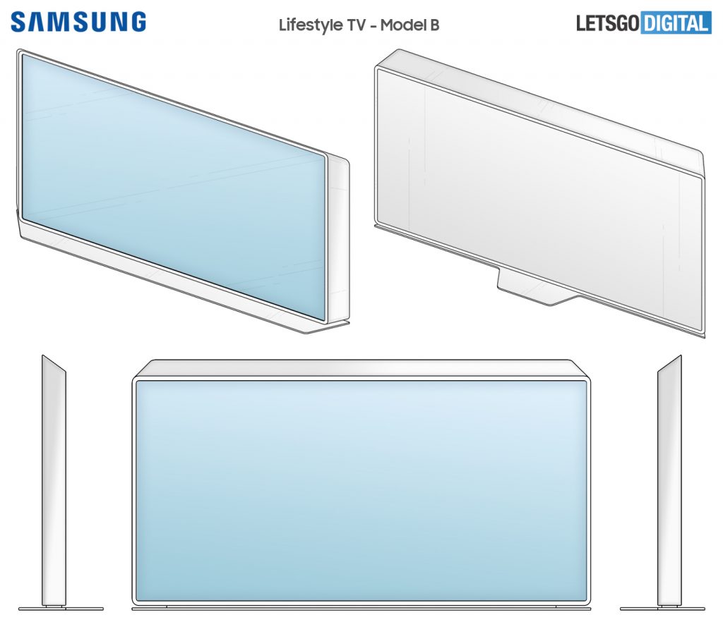 Samsung design TV geïnspireerd op The Serif | LetsGoDigital