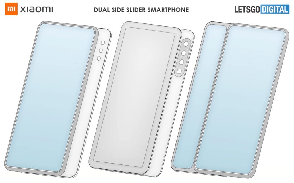Xiaomi dual side-slider smartphone met tweede display | LetsGoDigital