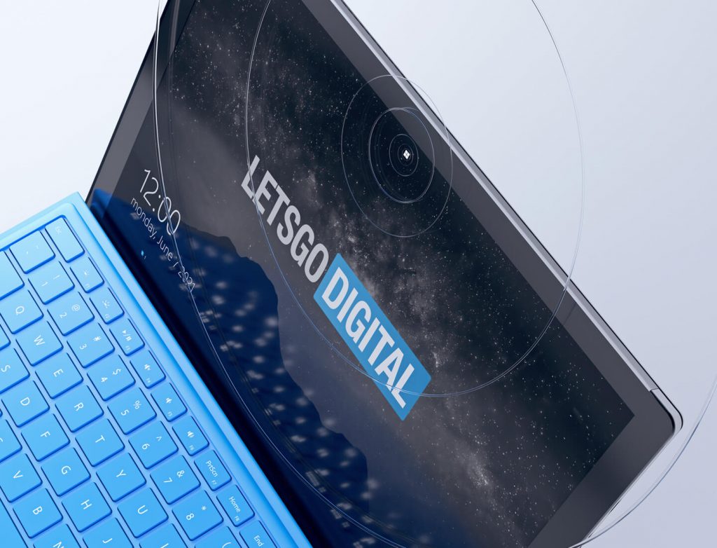 Microsoft Surface met 4 under-display camera sensoren | LetsGoDigital