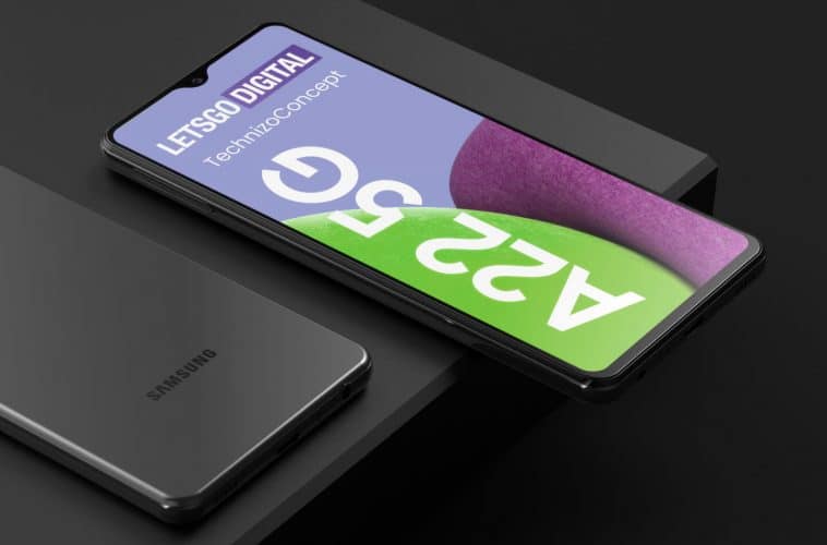 Samsung Galaxy Buddy een rebranded Galaxy A22 5G telefoon | LetsGoDigital