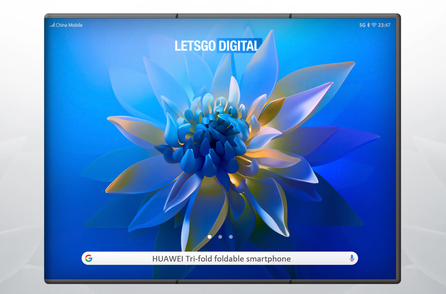 Huawei Mate opvouwbare smartphone met tri-fold display | LetsGoDigital Huawei Mate opvouwbare smartphone met tri-fold display | LetsGoDigital