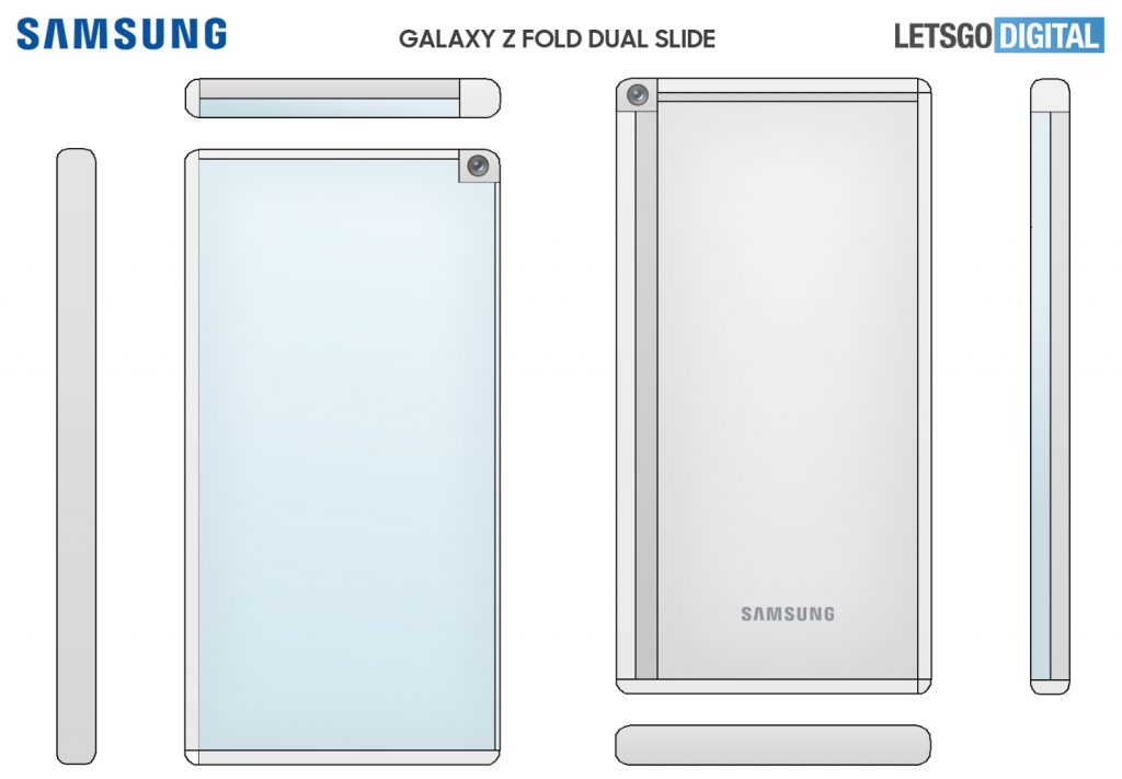 Samsung Galaxy Z Fold smartphone met dual slide functie | LetsGoDigital