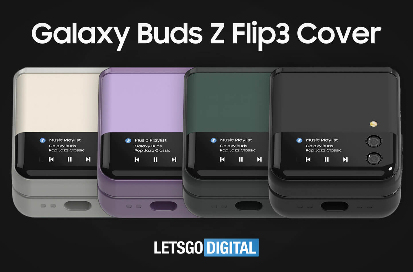 Samsung Galaxy Buds Z Flip 3 cover | LetsGoDigital