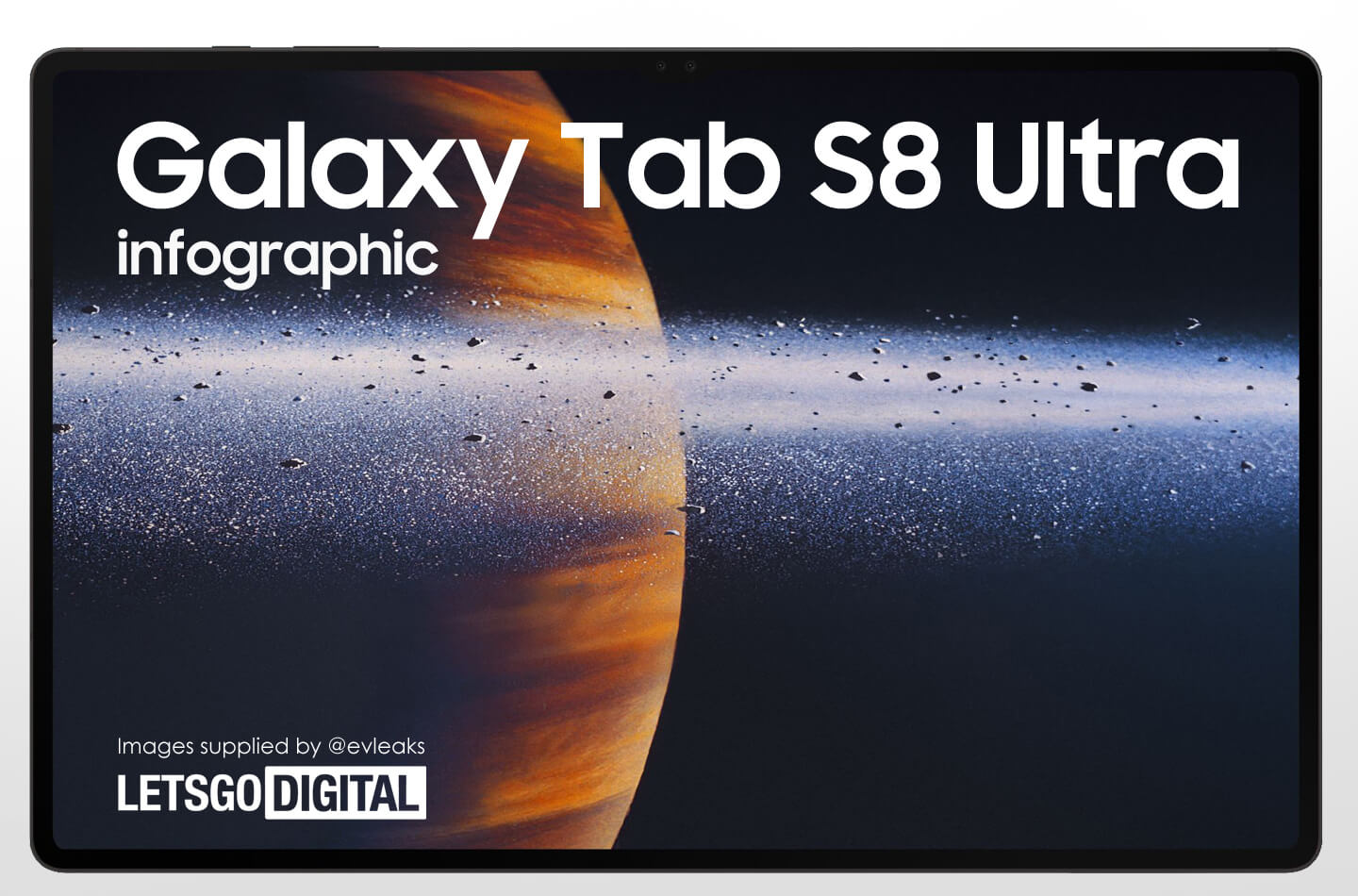 Samsung Galaxy Tab S8 Ultra Infographic Letsgodigital