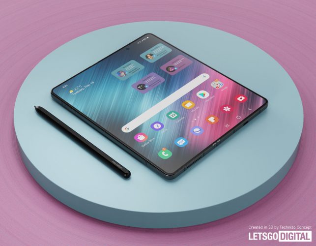 Samsung Galaxy Z Fold multi-vouwbare telefoon | LetsGoDigital