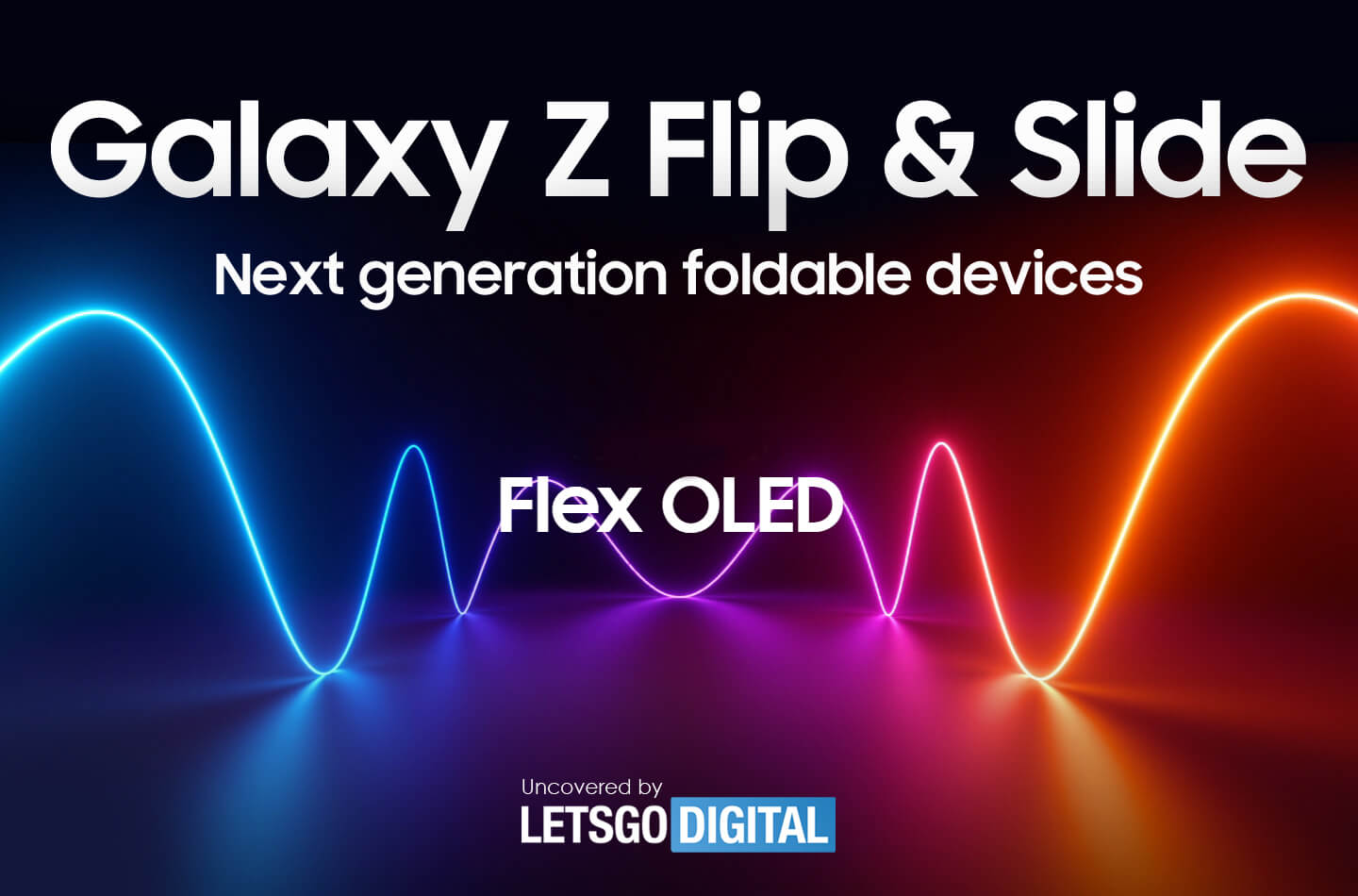 Samsung Galaxy Z Flip Slide opvouwbare smartphone | LetsGoDigital