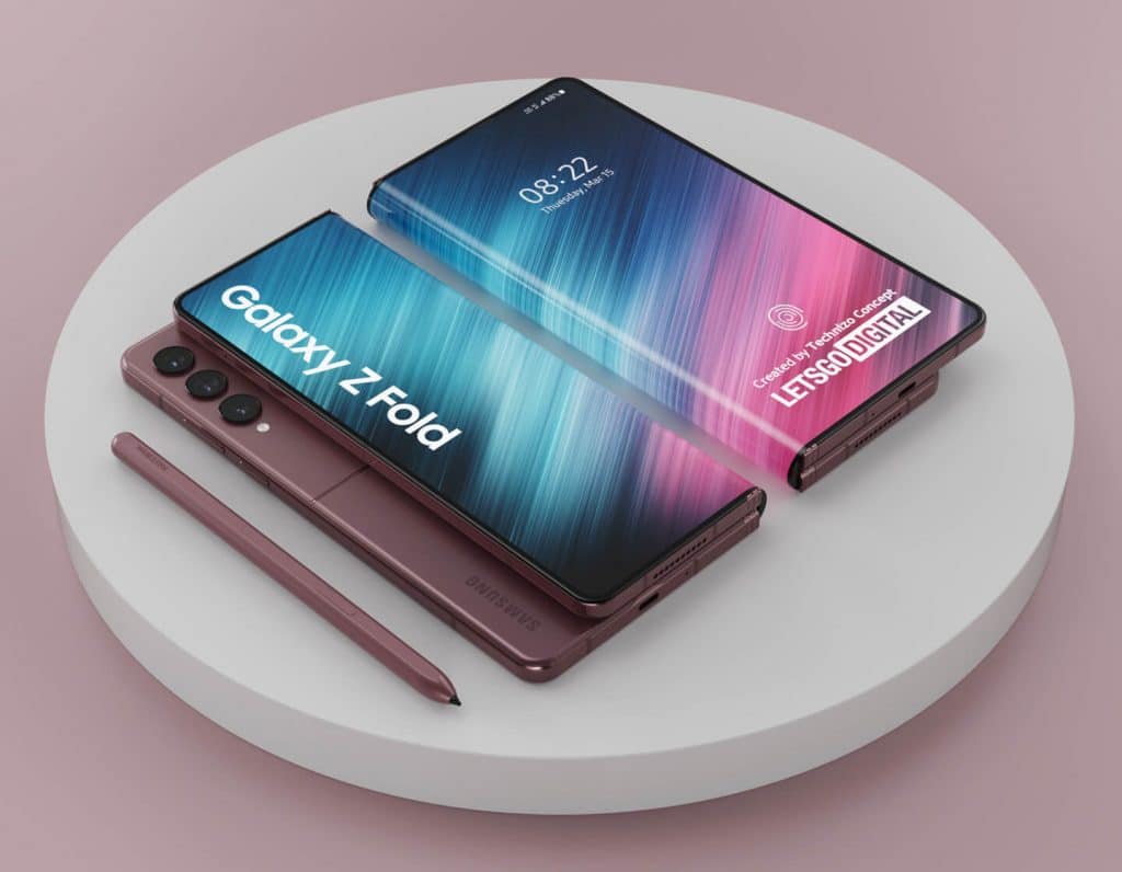 Samsung Galaxy Z Fold multi-vouwbare telefoon | LetsGoDigital
