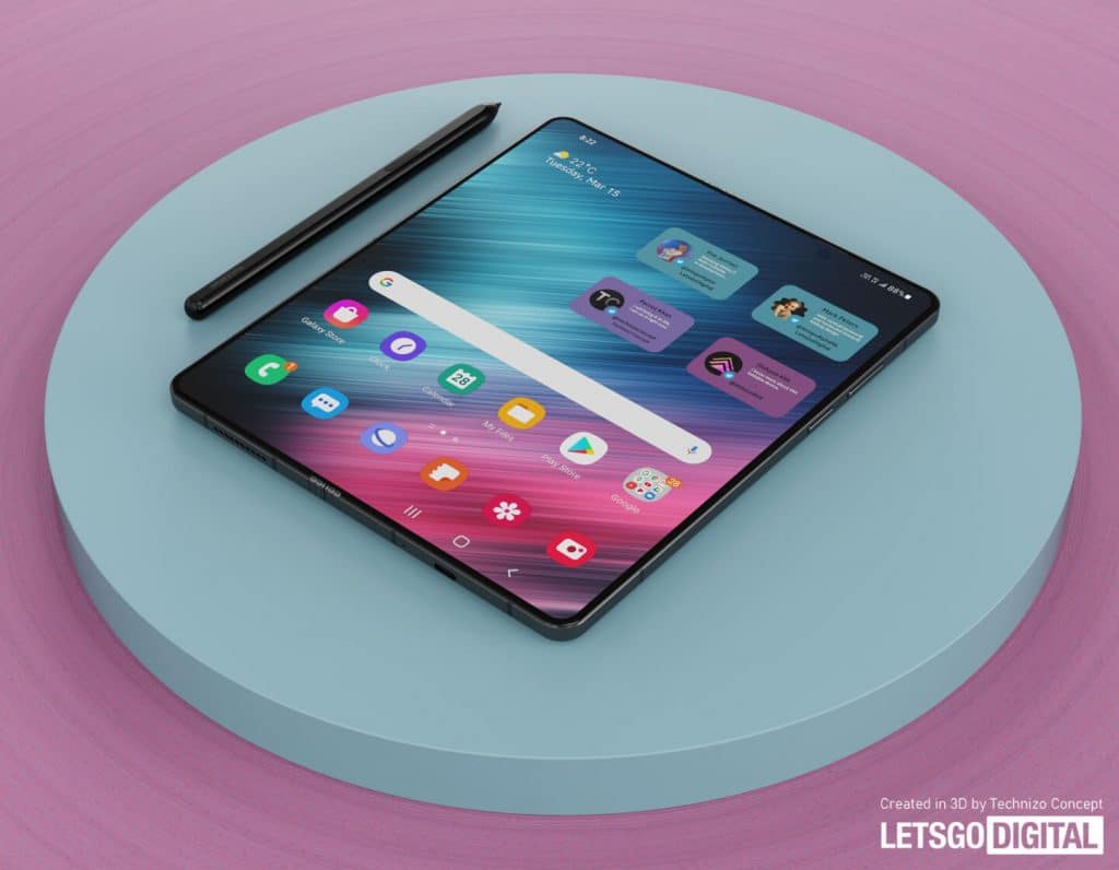 Samsung Galaxy Z Fold multi-vouwbare telefoon | LetsGoDigital