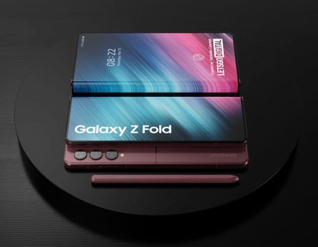 Samsung Galaxy Z Fold multi-vouwbare telefoon | LetsGoDigital